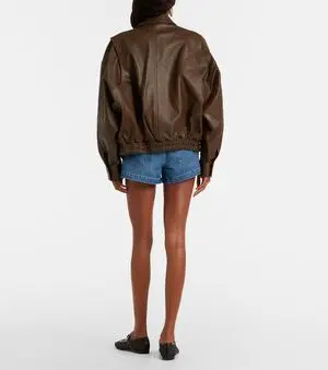 Veronica Beard Jaylen Denim Shorts - Blue