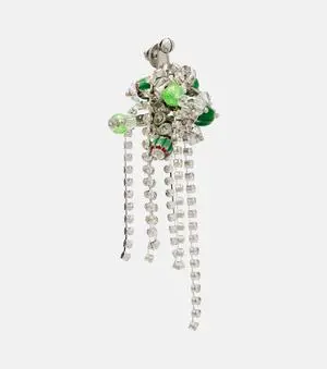Dries Van Noten Crystal-embellished Drop Earrings
