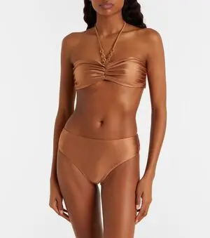 Jade Swim Daya Bikini Bottom - Brown