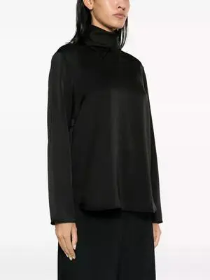 Emporio Armani Pointed High-neck Blouse