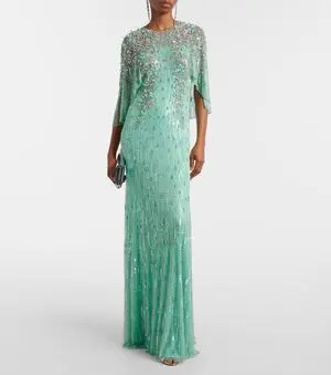 Jenny Packham Astra Embellished Gown