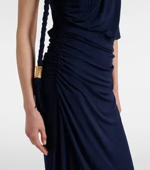 Simkhai Moira Draped Gown - Blue