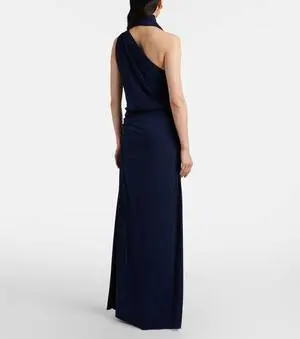 Simkhai Moira Draped Gown - Blue