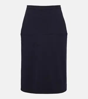 JIL SANDER Paneled Pencil Skirt
