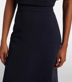 JIL SANDER Paneled Pencil Skirt