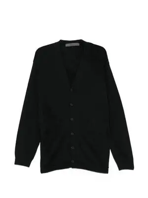 Y’s V-neck Button-up Cardigan