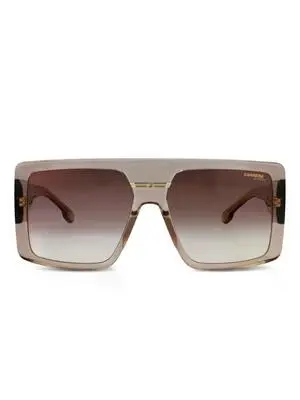 Carrera Eyewear Victory Square-frame Sunglasses - Neutrals