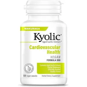 WAKUNAGA Kyolic Cardiovascular Vegan Formula 300 120 Capsules - One-color
