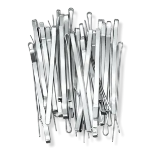 PINK PEWTER Professional Flat Metal Styling Bobby Pins - Silver