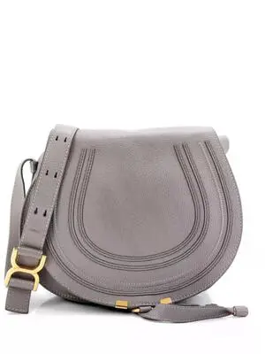 Grey Leather Cross Body Bags