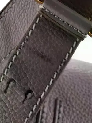 Chloé Marcie Leather Medium Crossbody Bag - Grey