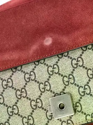 Gucci Dionysus Blooms Print Gg Coated Canvas Shoulder Bag - Brown