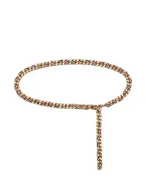 Thom Browne Chain Belt - Gold