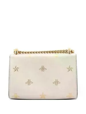 Gucci Padlock Printed Leather Small Shoulder Bag - Neutrals