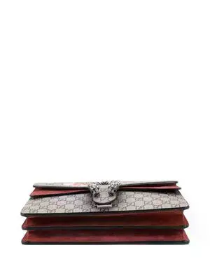 Gucci Dionysus Small Shoulder Bag Blooms Print Gg Coated Canvas - Multicolour