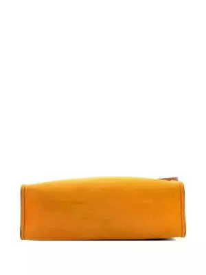 Hermès Herbag Zip Leather And Toile 31 Shoulder Bag