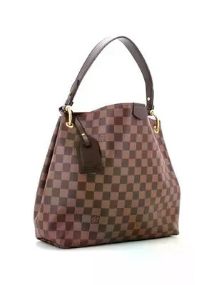 LOUIS VUITTON Graceful Handbag Damier Pm Hobo Bag - Brown