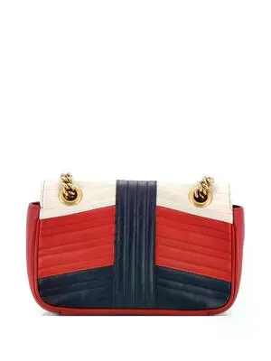 Gucci Gg Marmont Small Crossbody Flap Bag - Multicolour