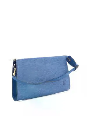 LOUIS VUITTON Pochette Accessoires Epi Leather Clutch