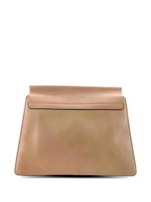 Chloé Faye Leather Medium Shoulder Bag - Neutrals