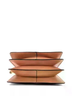 Chloé Faye Leather Medium Shoulder Bag - Neutrals