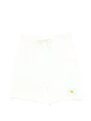 Joshua Sanders Floral Drawstring Shorts - Neutrals