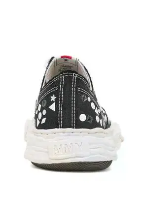 Mihara Yasuhiro Peterson Low Top Sneakers - Black