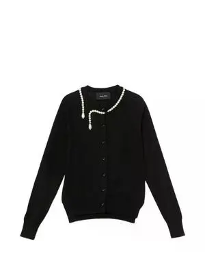 Simone Rocha Pearl Beaded Cardigan