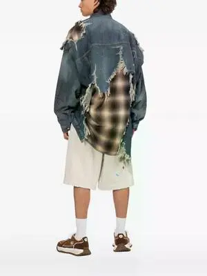 Mihara Yasuhiro Distressed Layered Jacket