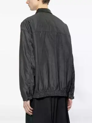 Comme Des Garçons Leather-collar Jacket