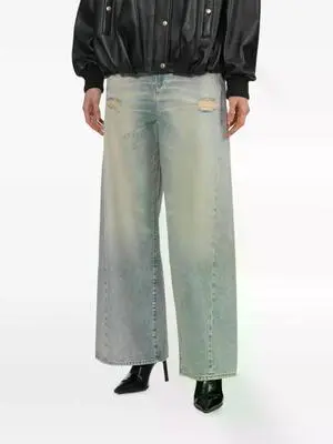 HALFBOY Distressed Denim Trousers
