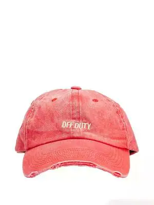 OFF DUTY Neith Washed Cap - Red