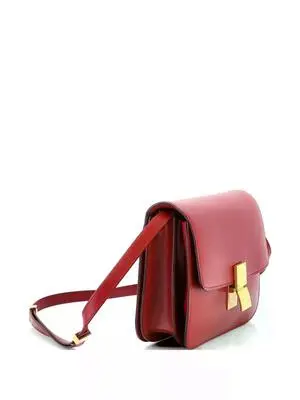 Celine Classic Box Bag Smooth Leather Medium - Red