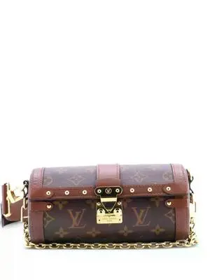 LOUIS VUITTON Papillon Trunk Shoulder Bag Monogram Canvas - Brown
