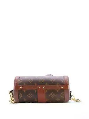 LOUIS VUITTON Papillon Trunk Shoulder Bag Monogram Canvas - Brown