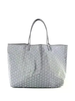 Goyard Saint Louis Coated Canvas Gm Tote Bag - Grey