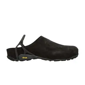 ROA Fedaia Suede Clog - Black
