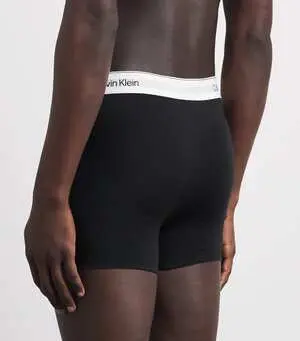 Calvin Klein Stretch-cotton Icon Trunks - Black