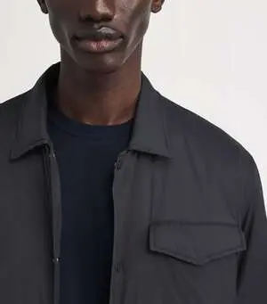 Herno Chest-pocket Bomber Jacket - Navy