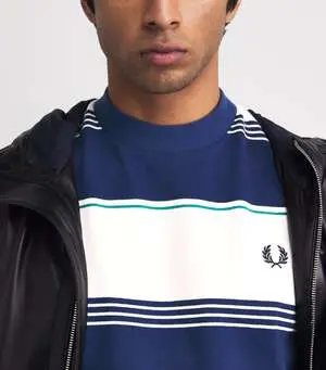 Fred Perry Cotton Stripe T-shirt