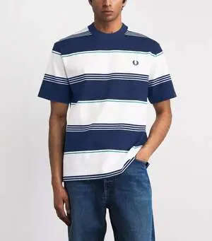 Fred Perry Cotton Stripe T-shirt