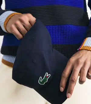 Lacoste X Novak Djokovic Logo Cap - Navy
