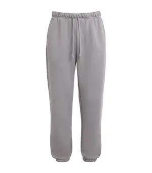 SKIMS Fleece Lounge Relaxed Sweatpants - Black