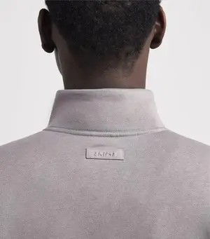 SKIMS Fleece Lounge Relaxed Half-zip Sweatshirt