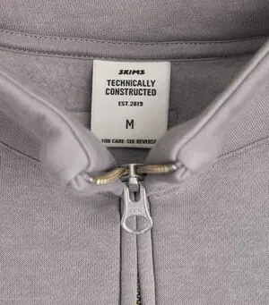 SKIMS Fleece Lounge Relaxed Half-zip Sweatshirt