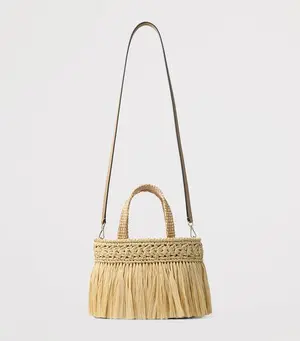 JIMMY CHOO Mini Beach Tote Bag