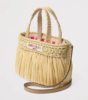 JIMMY CHOO Mini Beach Tote Bag