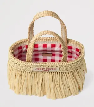 JIMMY CHOO Mini Beach Tote Bag
