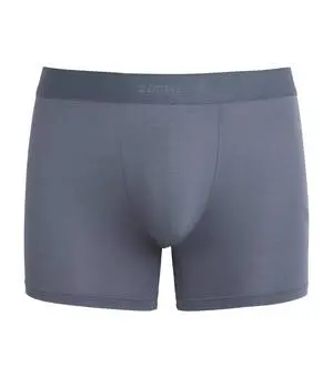 Zimmerli 700 Pureness Boxer Briefs - Grey