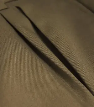 Paul Smith Cotton-blend Pleated Wide-leg Trousers - Grey